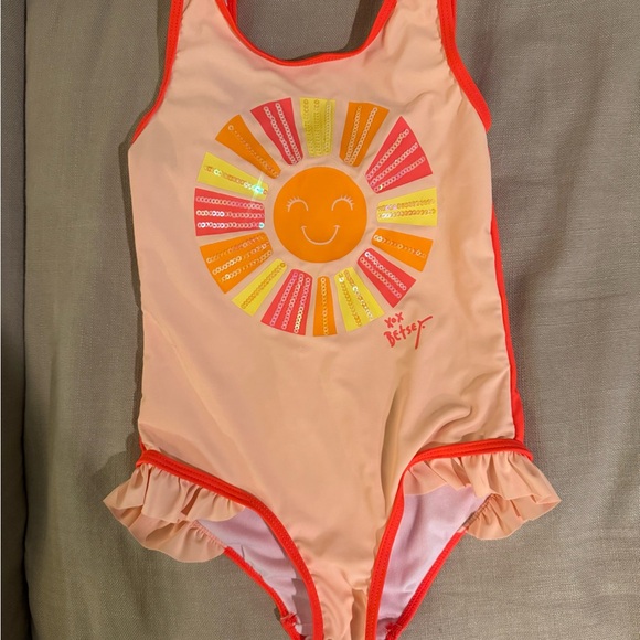 Betsey Johnson | Swim | Betsey Johnson Orange And Yellow One Piece ...